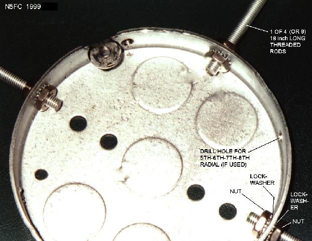 N5ESE's Portable VHF Ground Plane